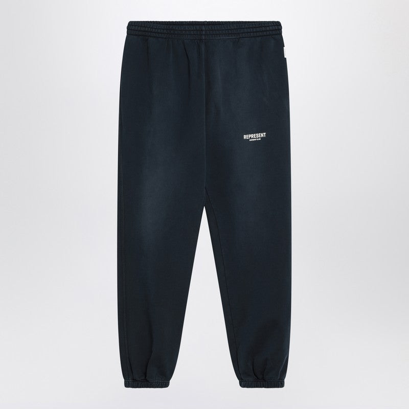 Shop Washed Blue Jogging Pants Netdressed